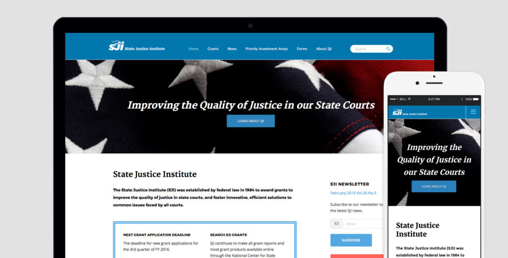 SJI Website Redesign | Segue Technologies